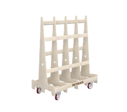Modular Wooden A-Frame Carts | Deltarack